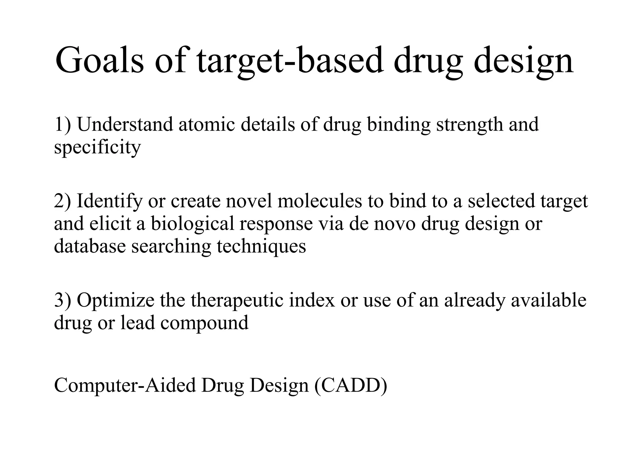Molecular maodeling and drug design | PPT