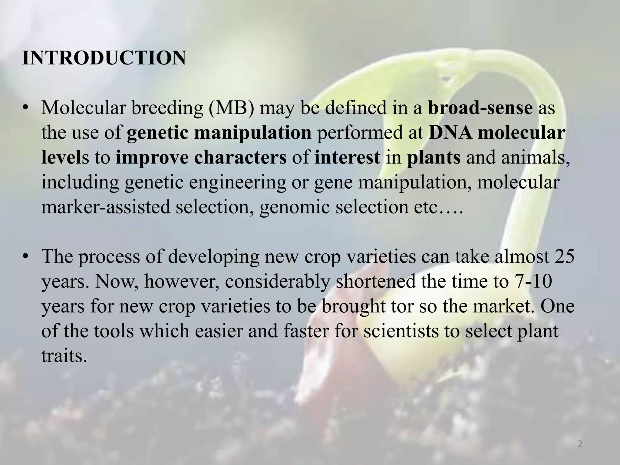 MOLECULAR MARKER AIDED BREEDING.pptx