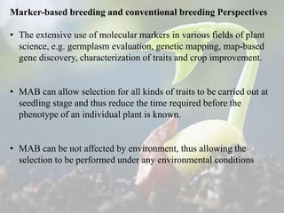 MOLECULAR MARKER AIDED BREEDING.pptx