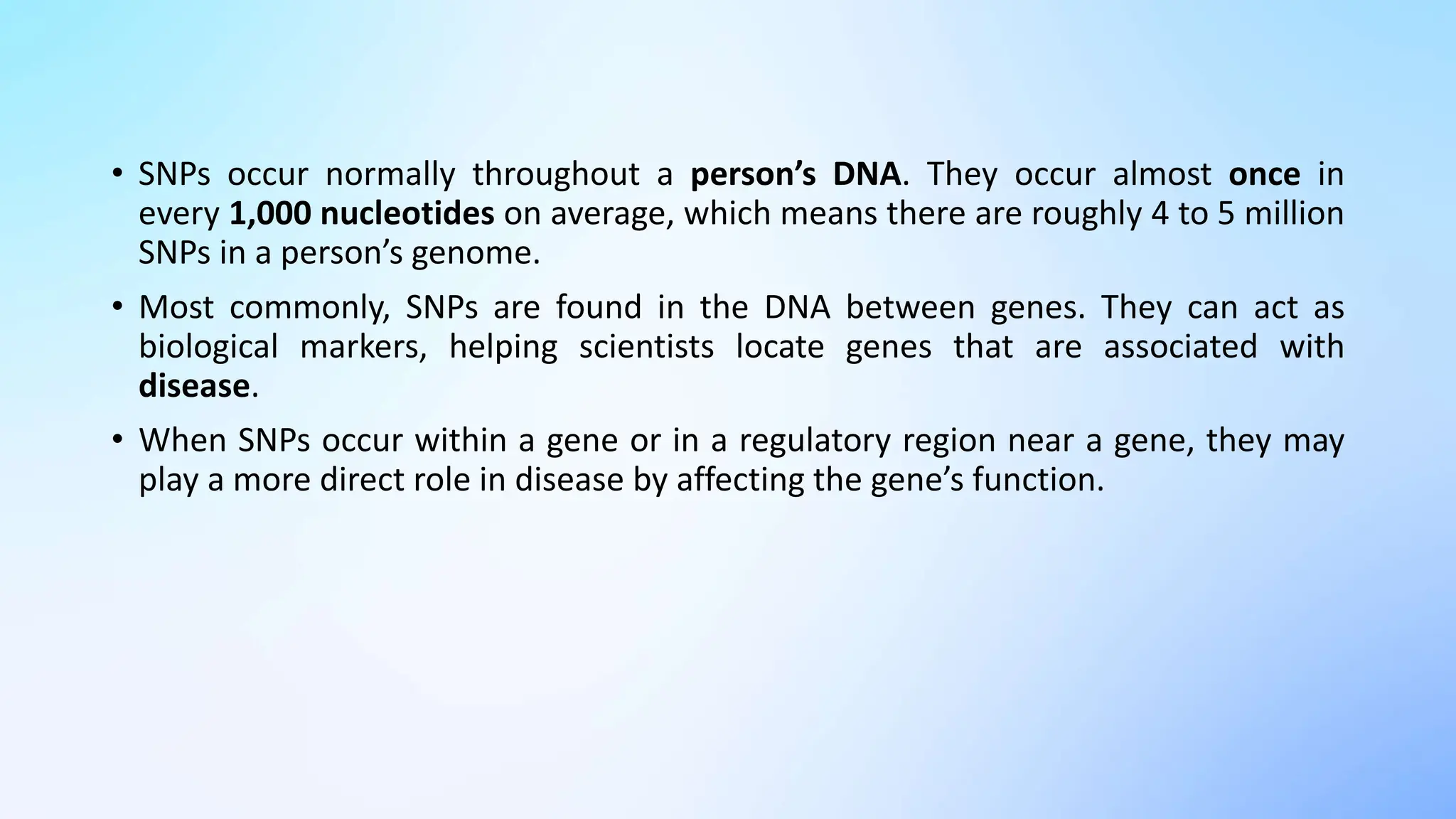 Molecular markers- RFLP, RAPD, AFLP, SNP etc. | PPTX