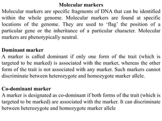 Molecular Markers.pptx