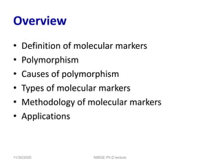 Molecular Markers and Applications-Lecture.pdf