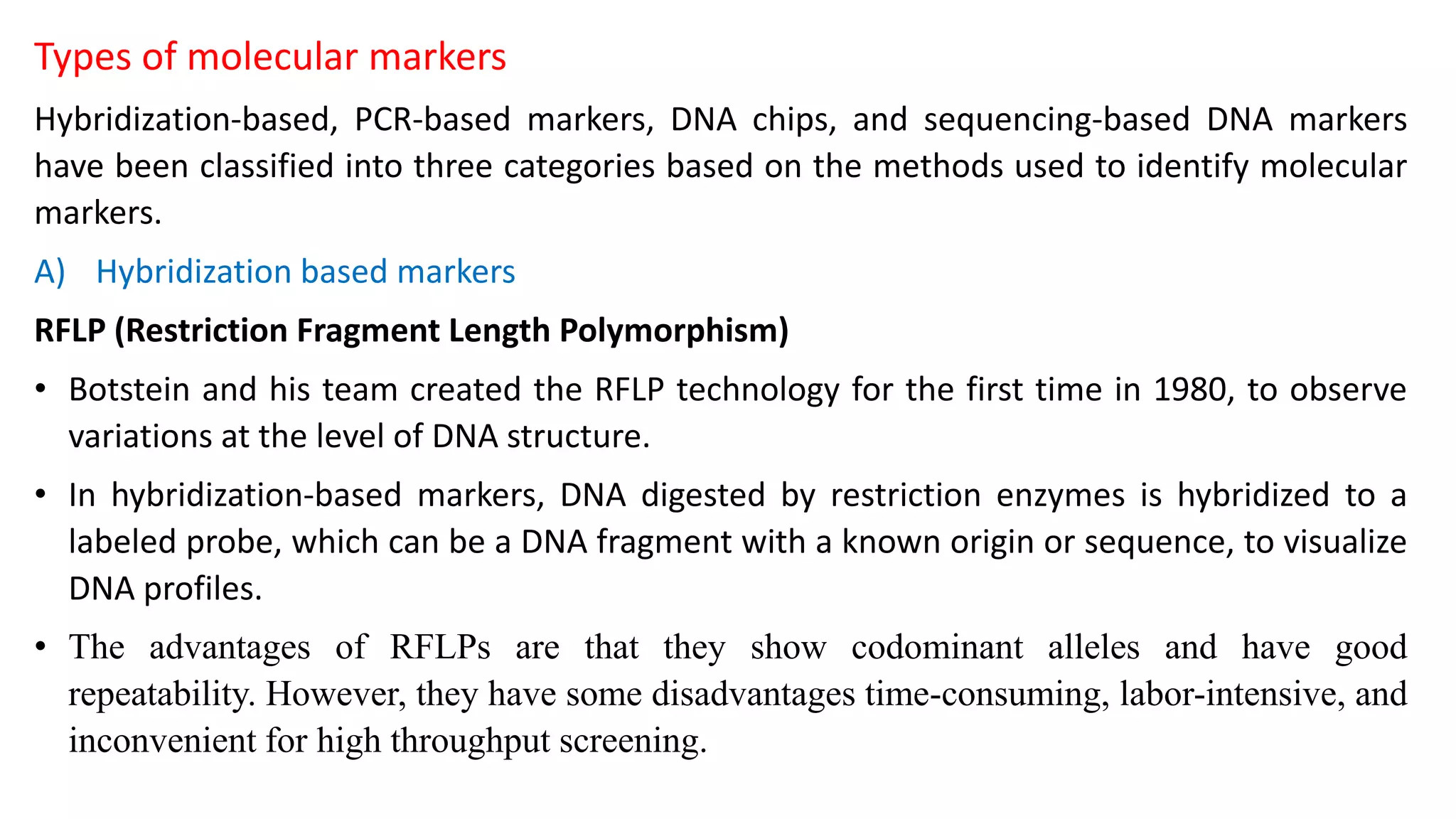 Molecular Markers and Their Application in Animal Breed.pptx