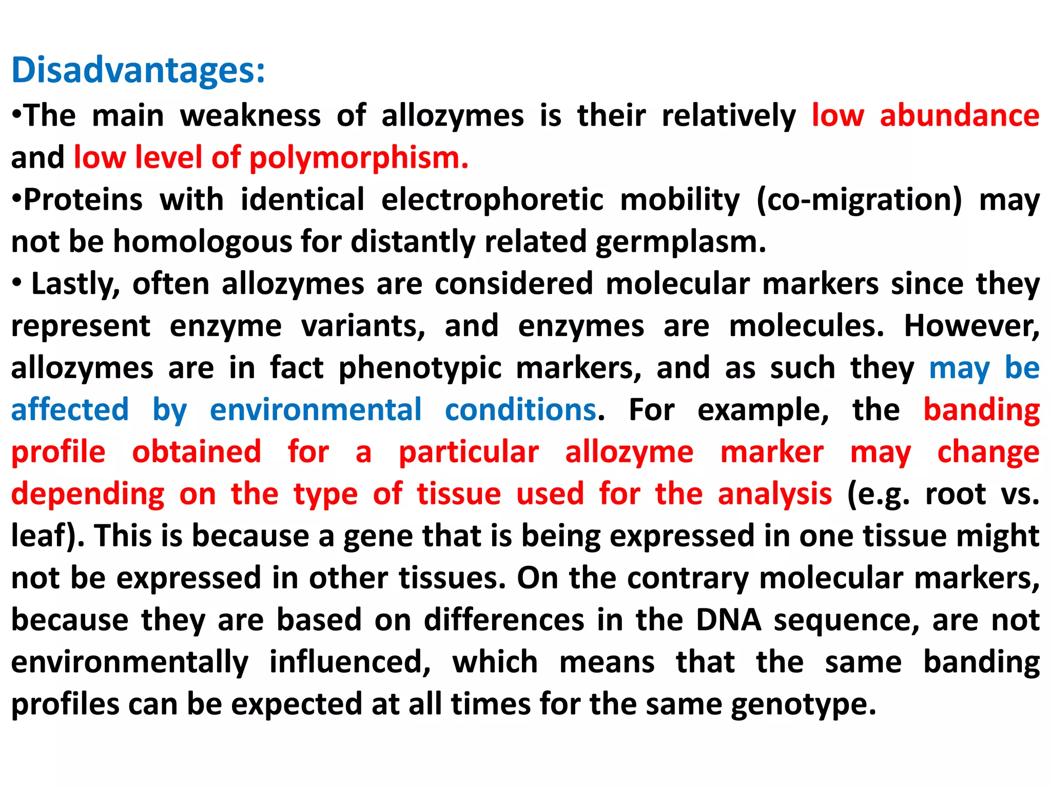 Molecular markers | PPTX