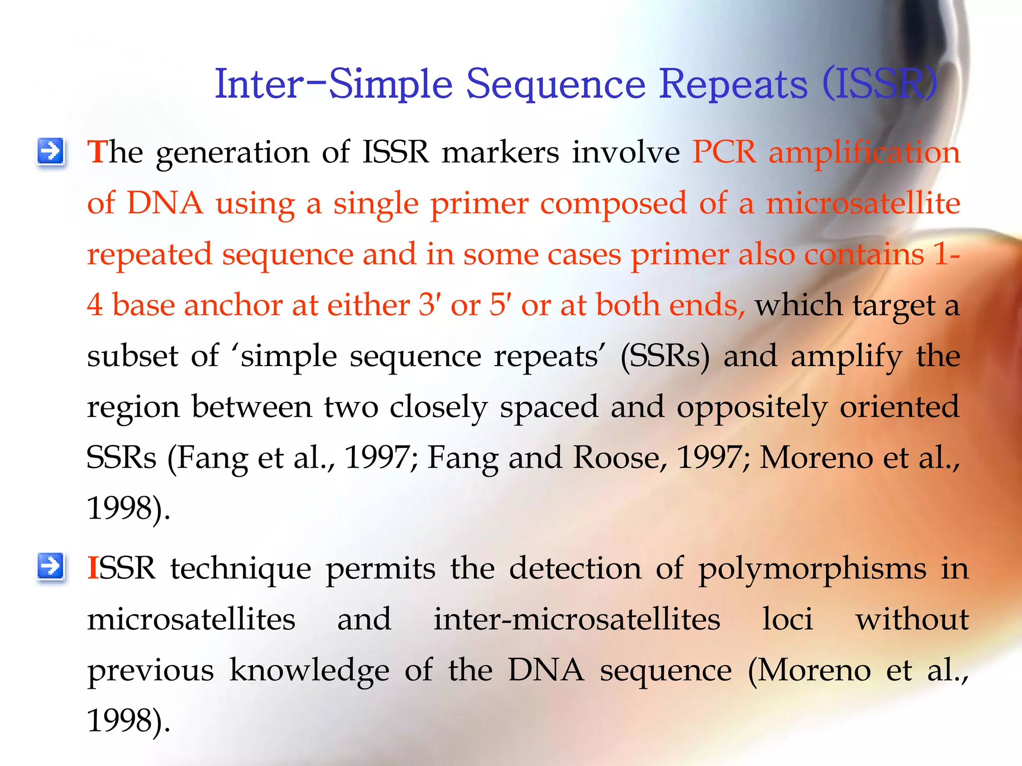 Molecular markers types and applications | PDF