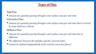 Molecular mass and molar flux | PPT