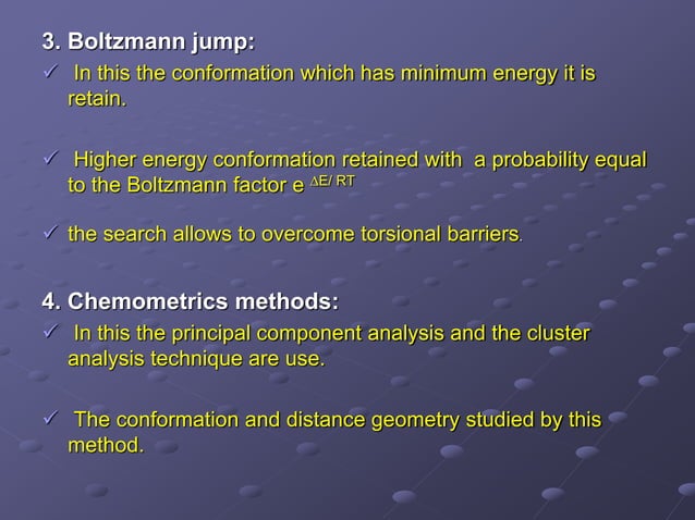 Molecular mechanics and dynamics | PPT | Physics | Science