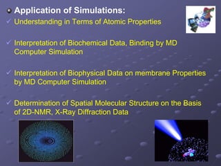 Molecular mechanics and dynamics | PPT