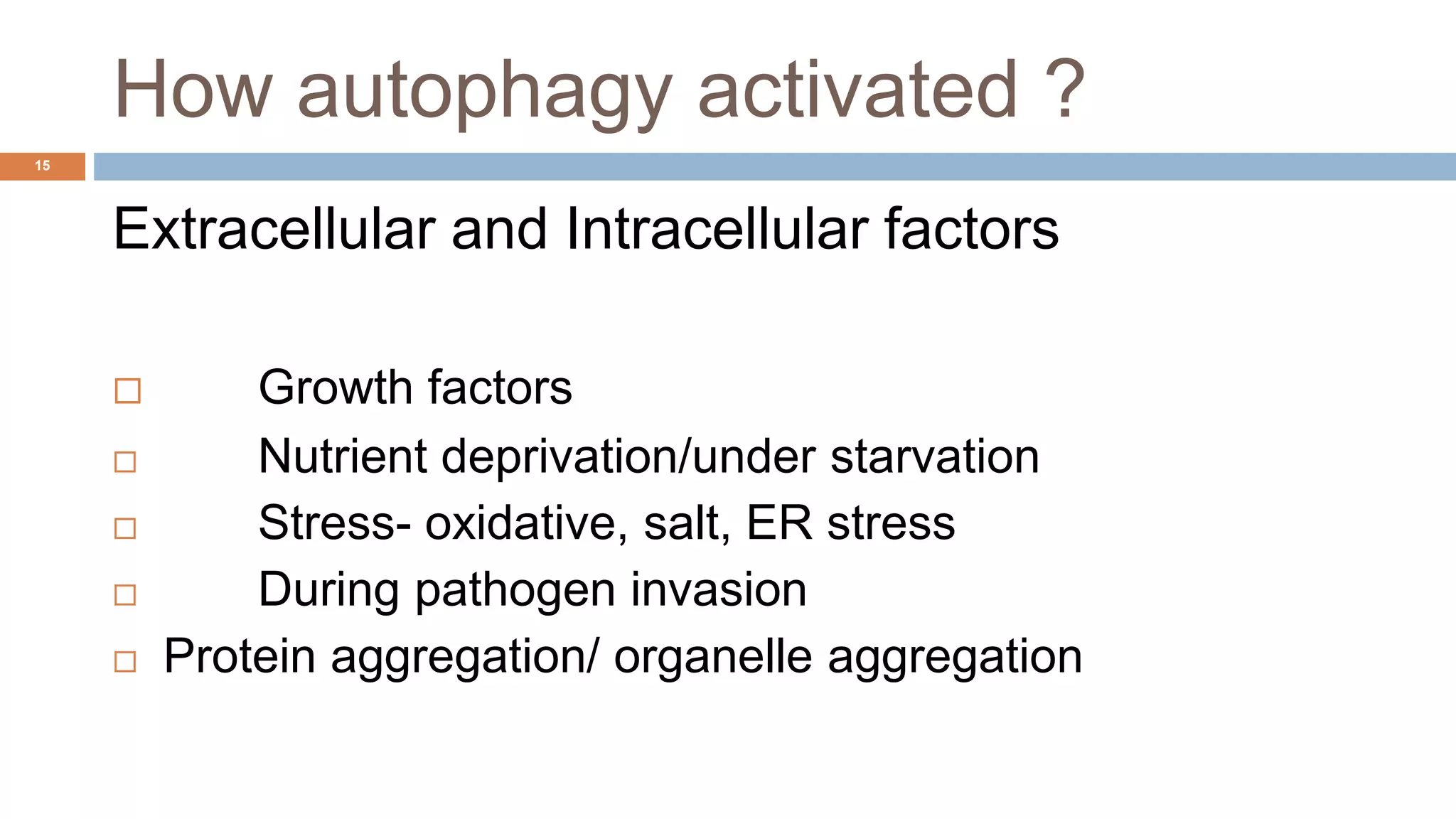 Autophagy | PPTX