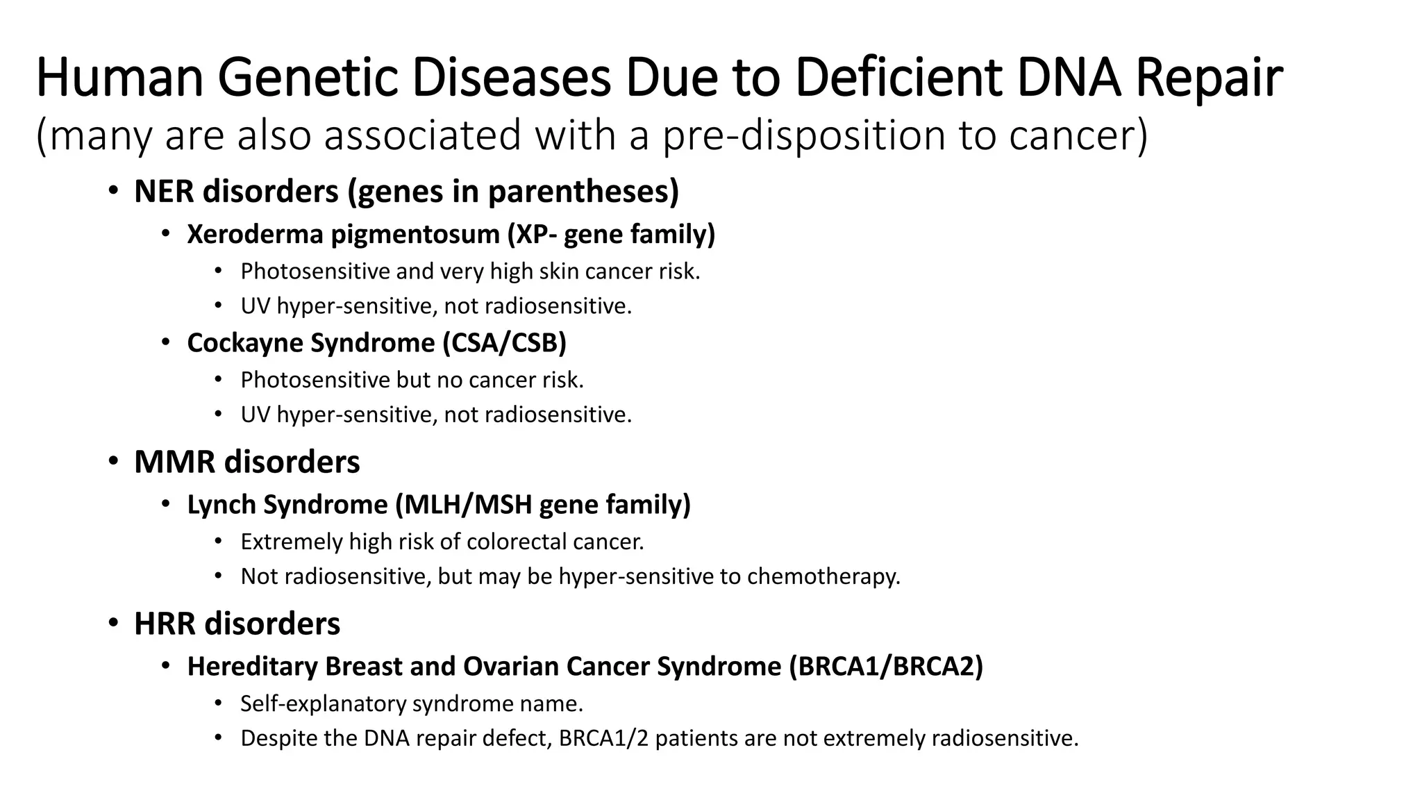 Molecular mechanisms of DNA damage and repair | PPTX