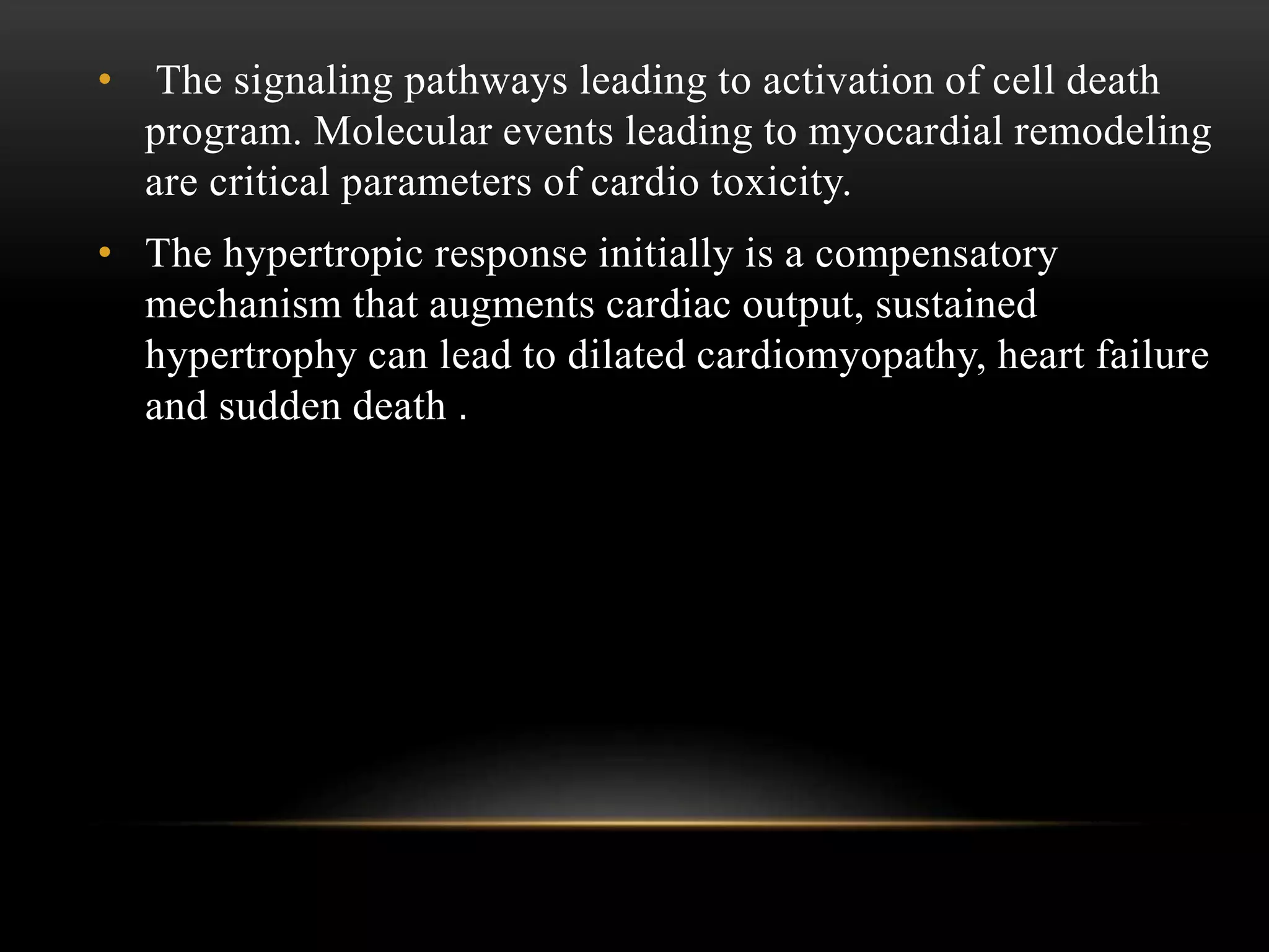 A seminar on Molecular mechanisms of drug induced cardio toxicity | PPTX