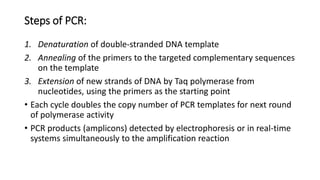 Molecular methods in oncology | PPTX