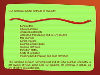 Molecular Modeling.ppt.ppt | Chemistry | Science