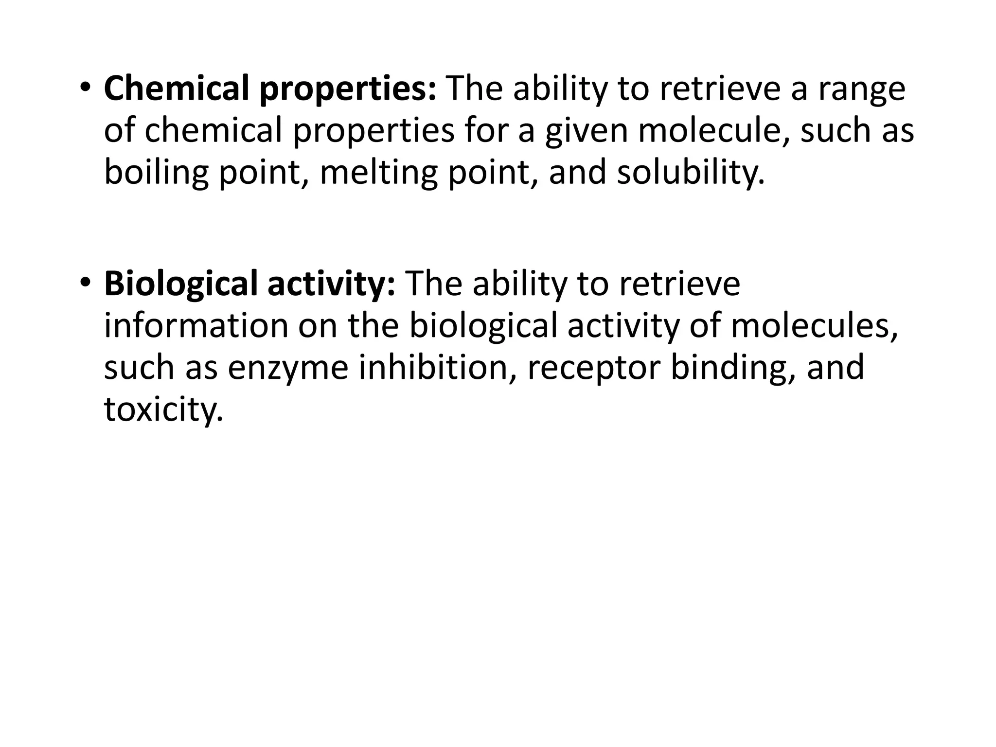 Molecular modeling database | PDF