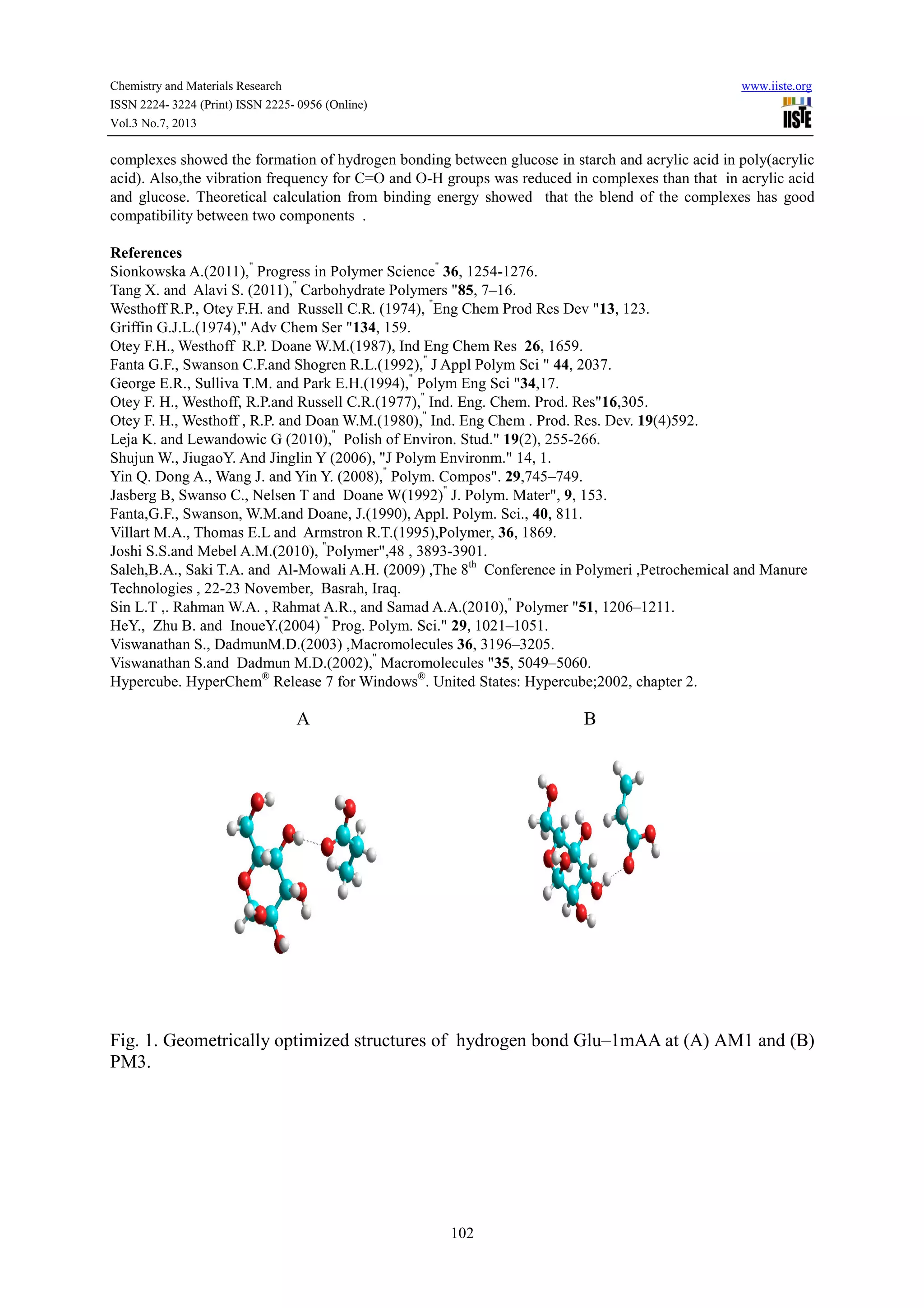 Molecular modeling simulation study of interactions in | PDF