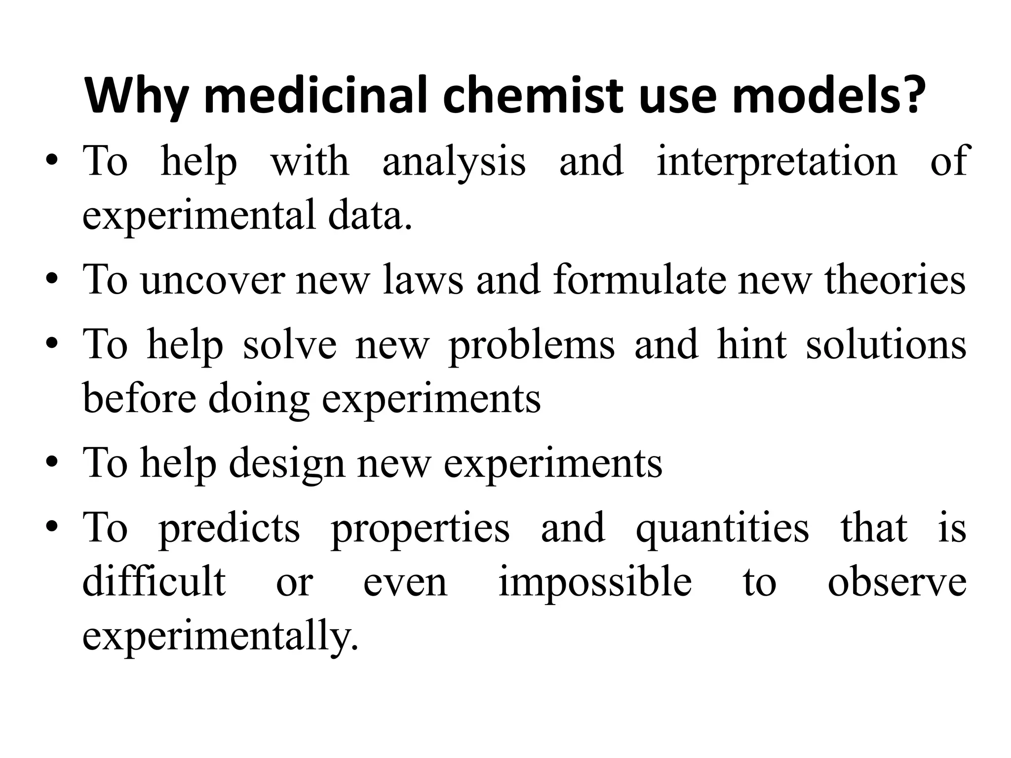 Molecular modelling | PPTX