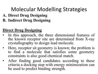 Molecular modelling | PPTX