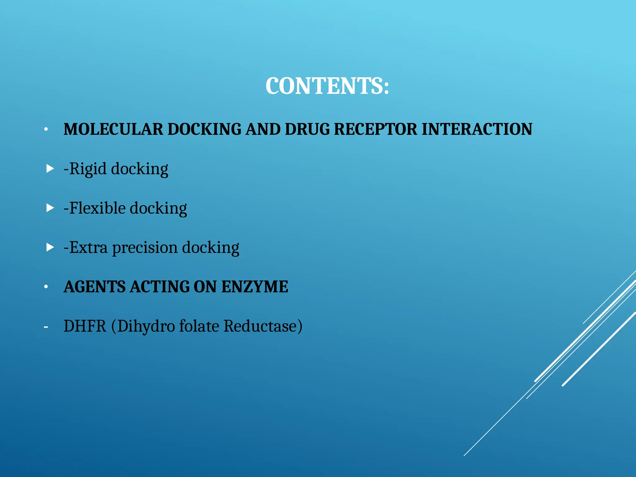 Molecular modelling and docking in CADD.pptx