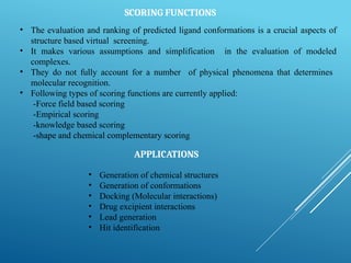 Molecular modelling and docking in CADD.pptx
