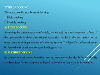 Molecular modelling and docking in CADD.pptx