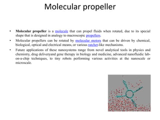 Molecular nanomachines | PPTX