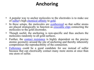 Molecular nanomachines | PPTX