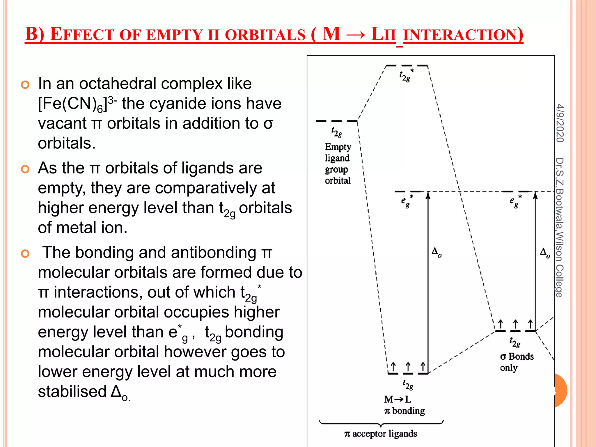 Molecular orbital theory | PPTX