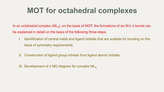 Molecular orbital theory | PPTX