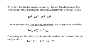 Molecular orbital theory, 11(3) | PPTX