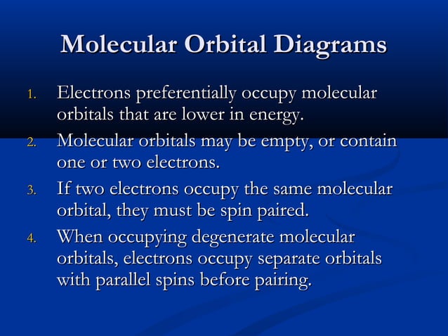 Molecular orbital theory lecture | PPT