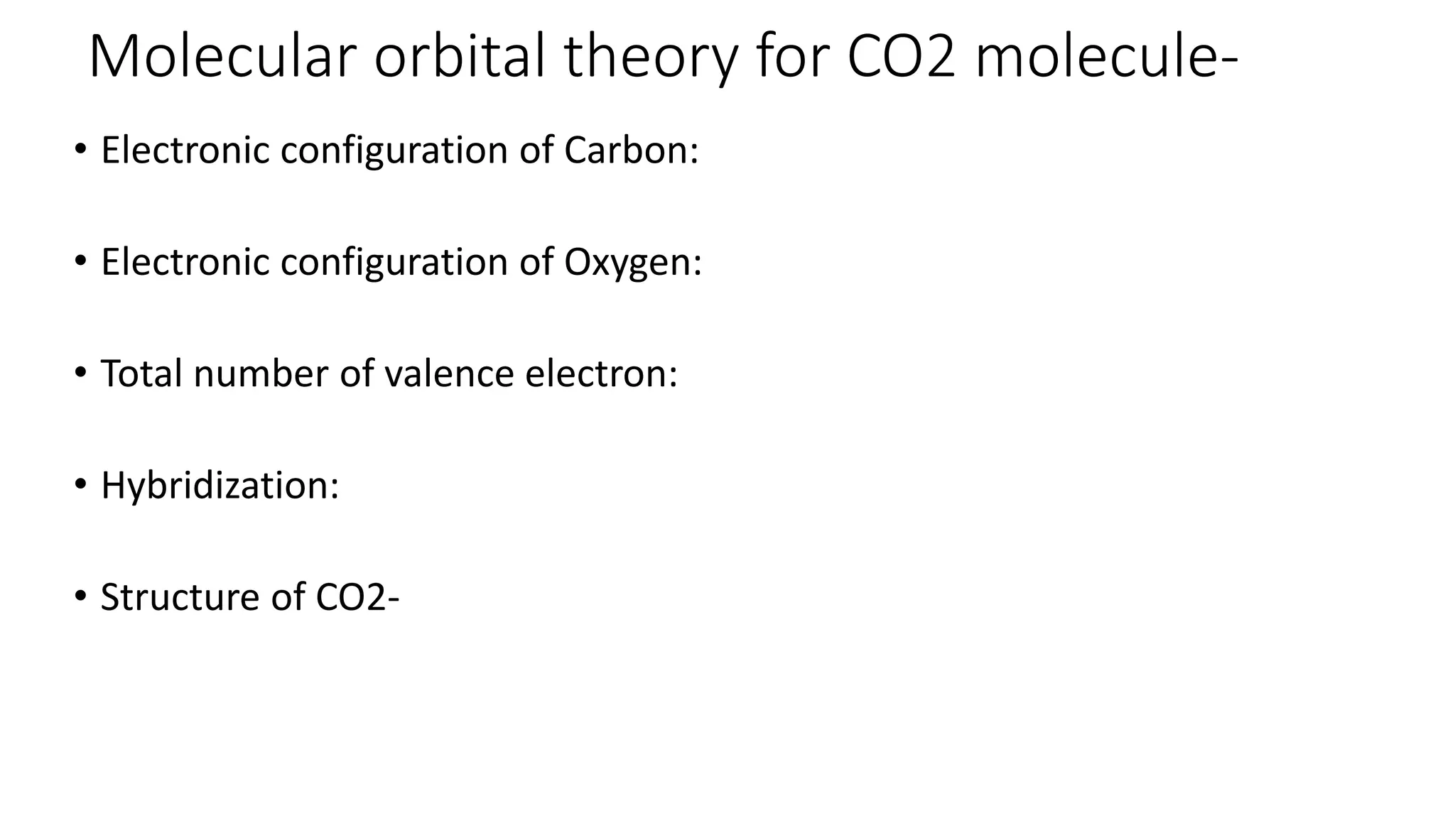 Molecular orbital theory(mot) of SF6/CO2/I3-/B2H6 | PPTX