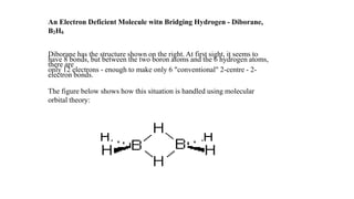 Molecular orbital theory(mot) of SF6/CO2/I3-/B2H6 | PPTX