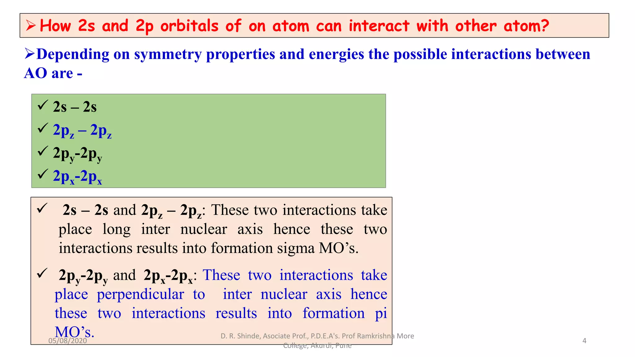 Molecular orbital theory part 3 | PPTX
