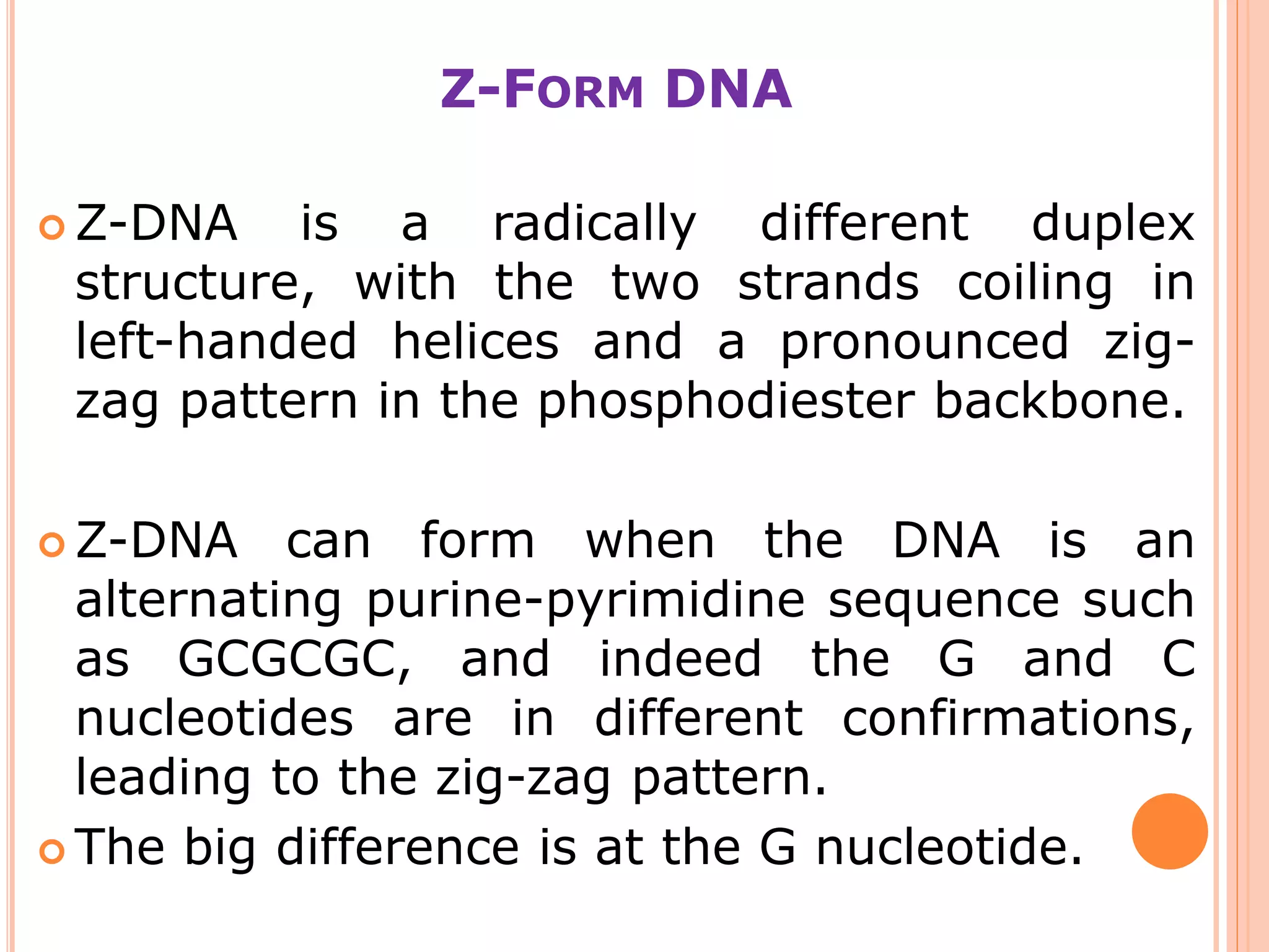 Molecular organization of eukaryotic DNA | PPTX