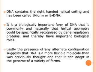 Molecular organization of eukaryotic DNA | PPTX