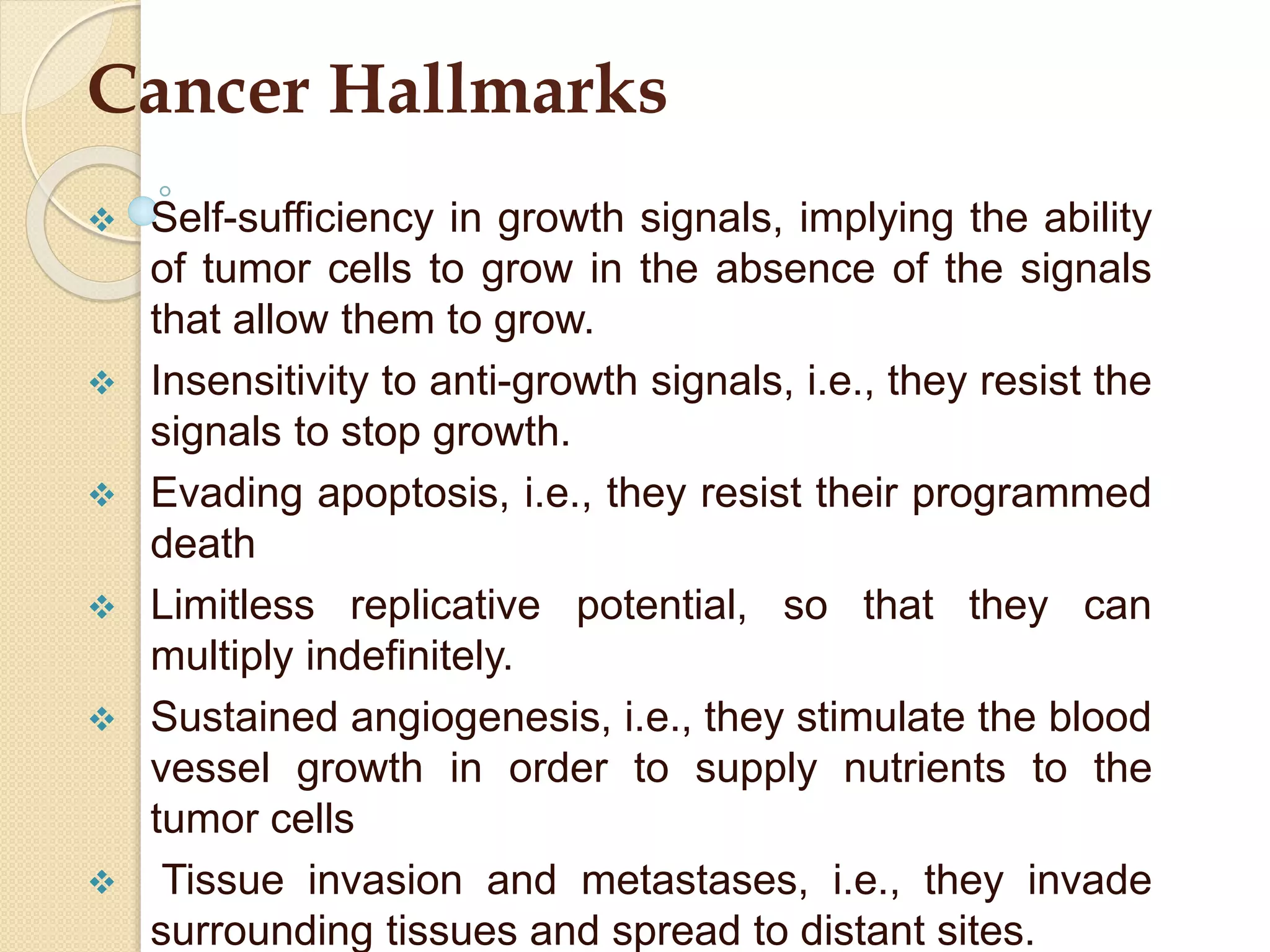 Molecular pathogenesis of head and neck cancer | PPTX