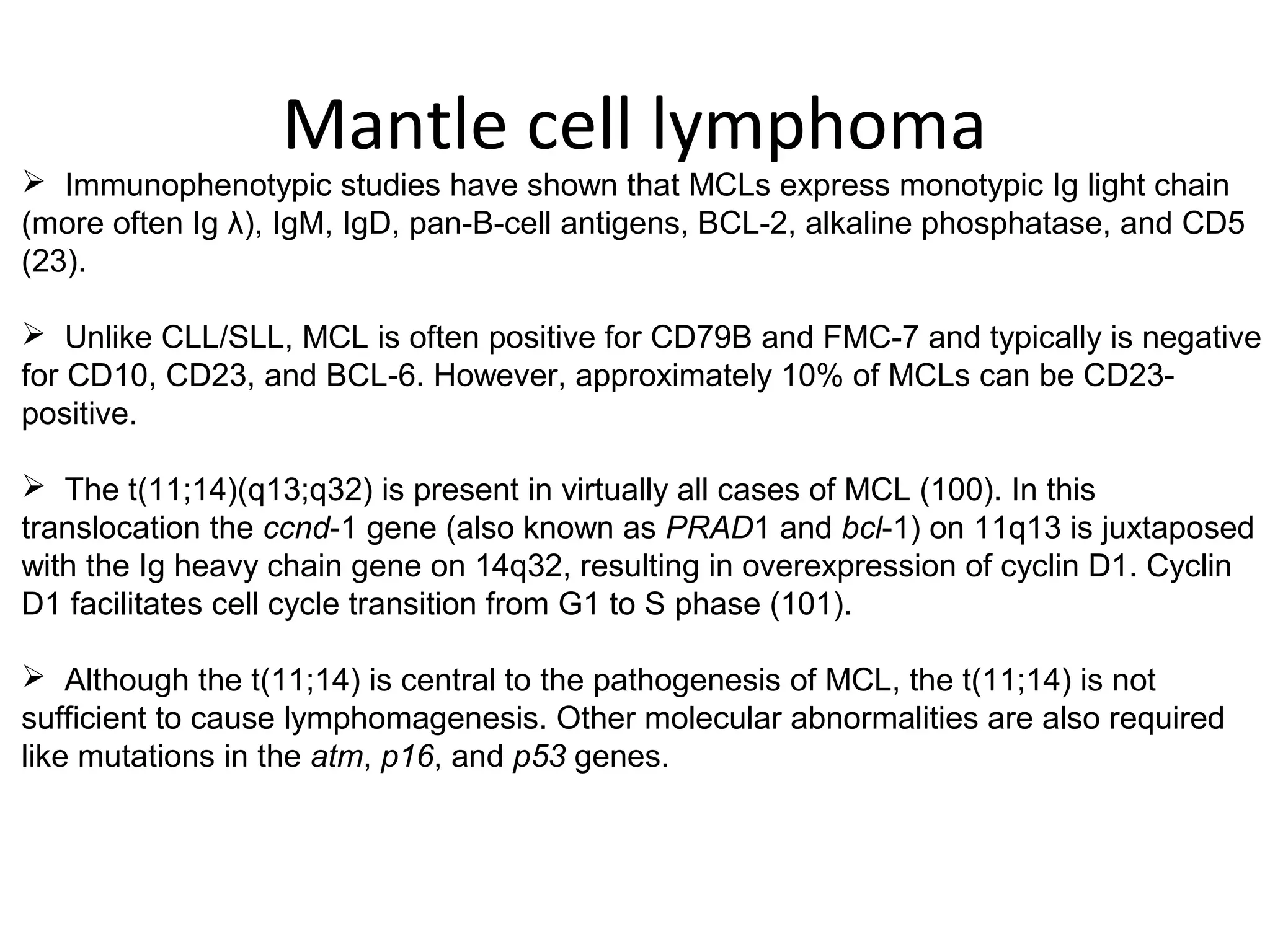 Molecular pathology of lymphoma by dr ramesh | PPT