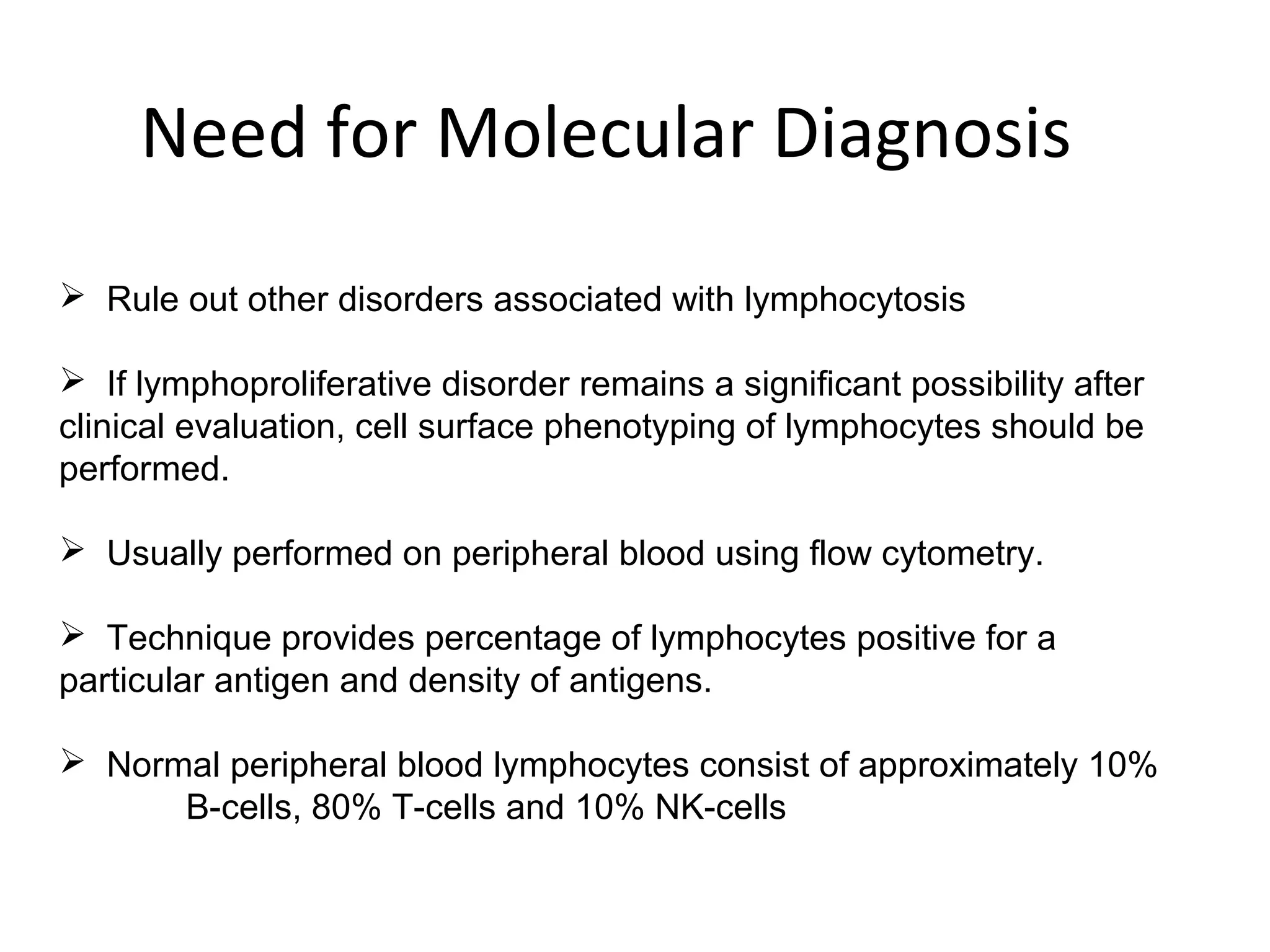 Molecular pathology of lymphoma by dr ramesh | PPT