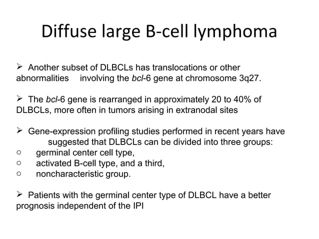 Molecular pathology of lymphoma by dr ramesh | PPT