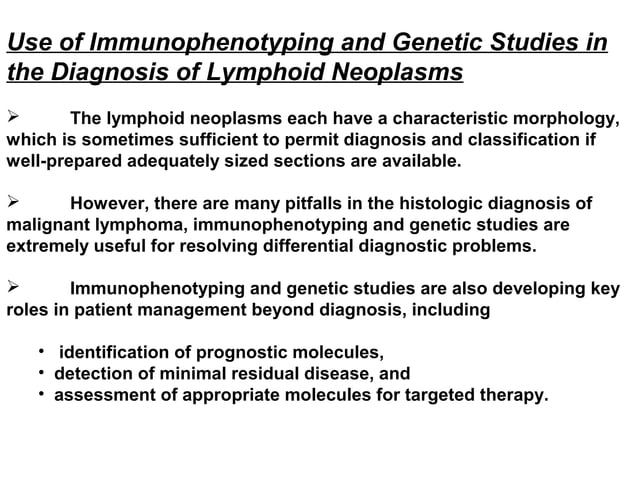 Molecular pathology of lymphoma by dr ramesh | PPT