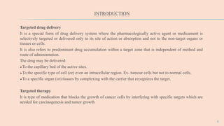 Tumour targeting and Brain specific drug delivery | PPTX