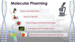 Molecular pharming | PPTX