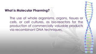 Molecular pharming | PPTX