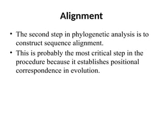 Molecular Phylogenetics_2-1.pptx........ | PPT