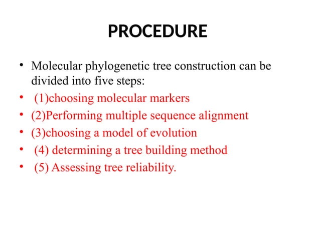 Molecular Phylogenetics_2-1.pptx........ | PPT