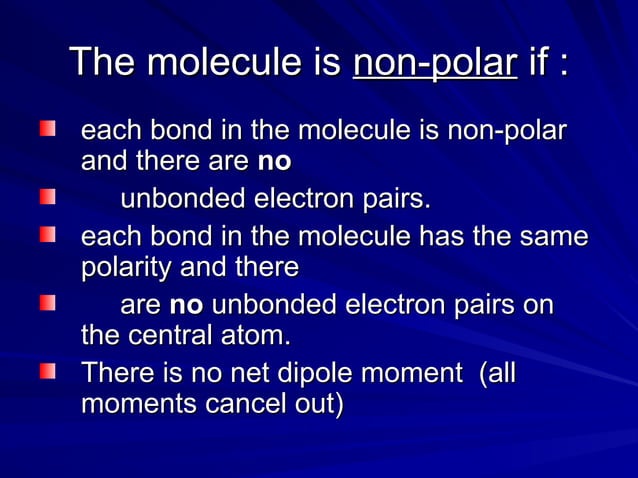 presentation on the concepts of Molecular Polarity.ppt