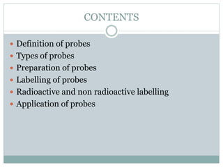 Molecular probes | PPTX