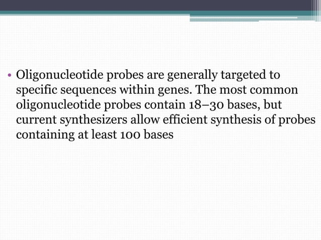 Molecular probes | PPTX