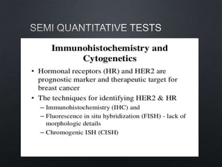 Molecular profiling in breast cancer | PPT