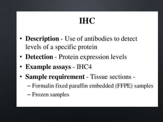 Molecular profiling in breast cancer | PPT